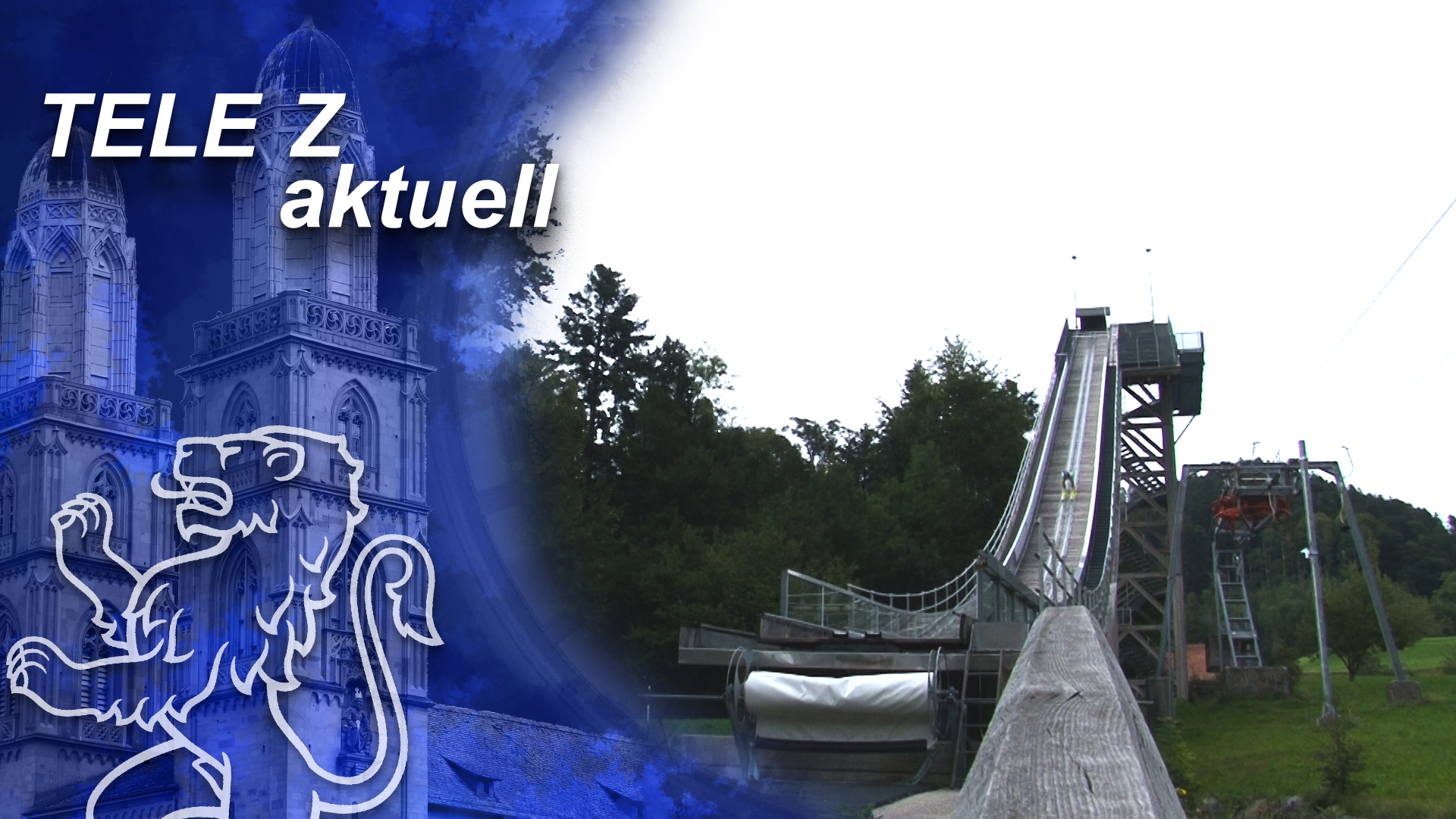 Tele Z - Aktuell Beitrag: Gibswil: Wie man Skispringen auch ohne Schnee ...
